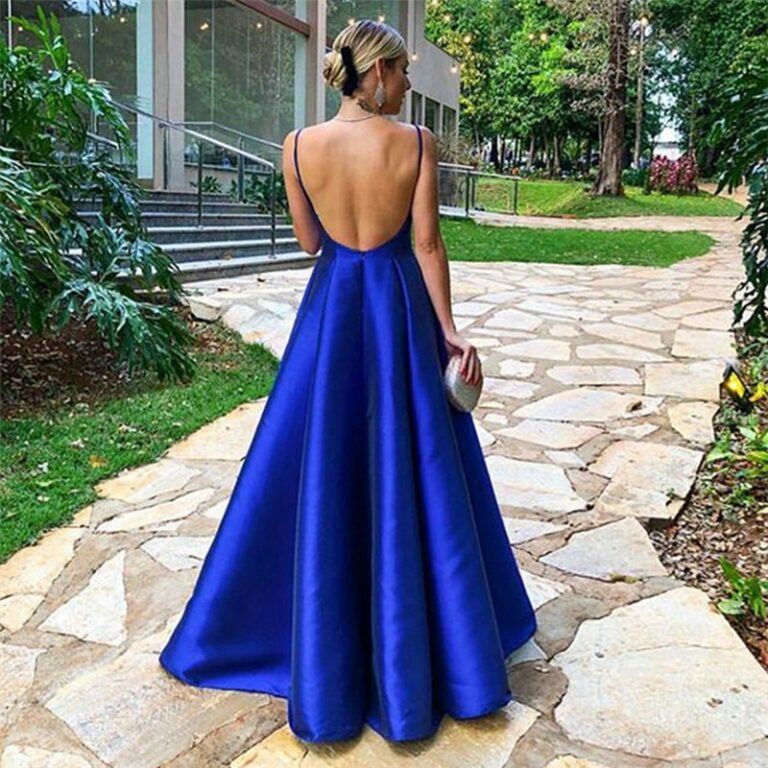 Robe Bleu Roi Longue • La Robelière
