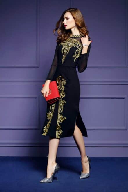Robe de Soirée Marocaine • La Robelière